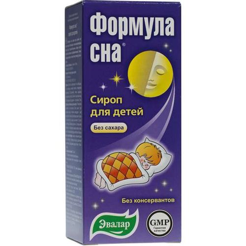 ФОРМУЛА СНА СИРОП [ДЛЯ ДЕТЕЙ] 100 МЛ №1 купить в Москве, цены в аптеках ...
